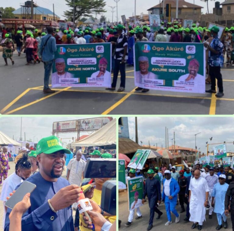 Ogo Akure Mandate Group, Reps Aspirant Ayodeji Oluleye roll out drums ...